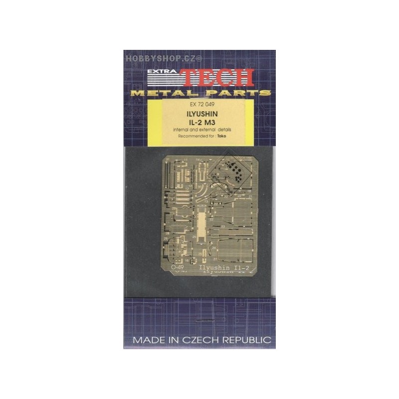 Il-2m3 - 1/72 PE set - Hobbyshop.cz