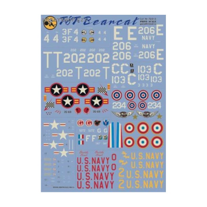 F8F Bearcat - 1/72 decal - Hobbyshop.cz