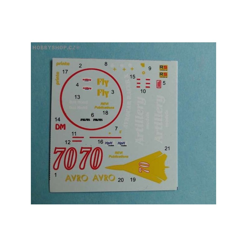 Avrocar Racer X (No. 70 Artillery models)) - 1/72 kit - Hobbyshop.cz