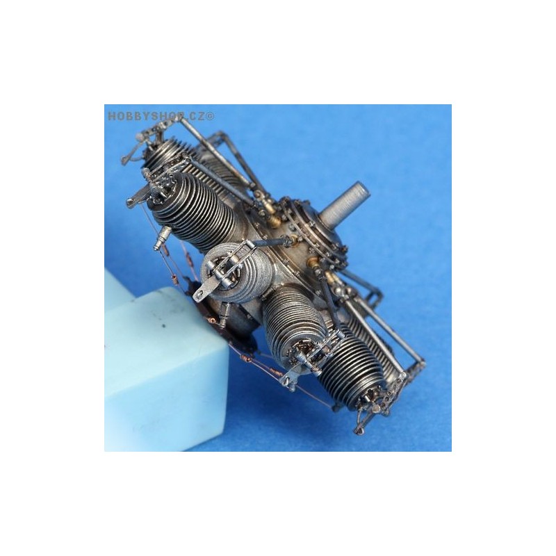 Oberursel UI German Rotary Engine - 1/32 update set - Hobbyshop.cz