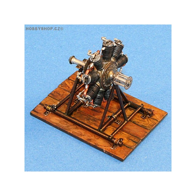 Le Rhone 9J engine w/ trestle - 1/48 update set - Hobbyshop.cz