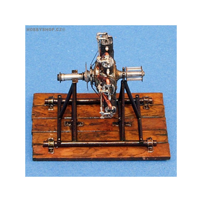Le Rhone 9J engine w/ trestle - 1/48 update set - Hobbyshop.cz