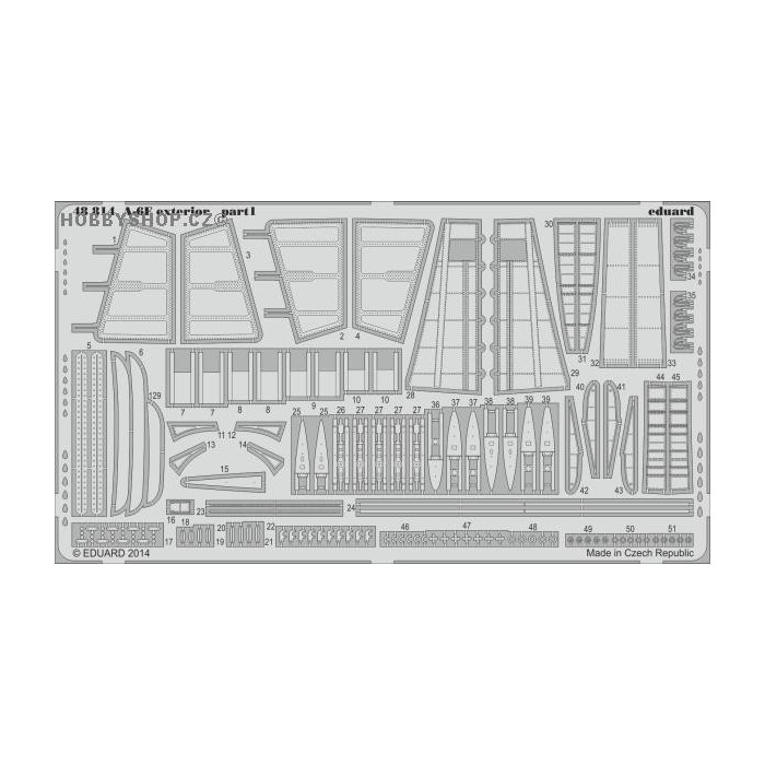 A-6E exterior - 1/48 PE set - Hobbyshop.cz