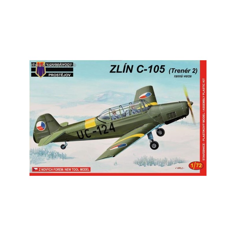 Zlin C-105 early - 1/72 kit - Hobbyshop.cz