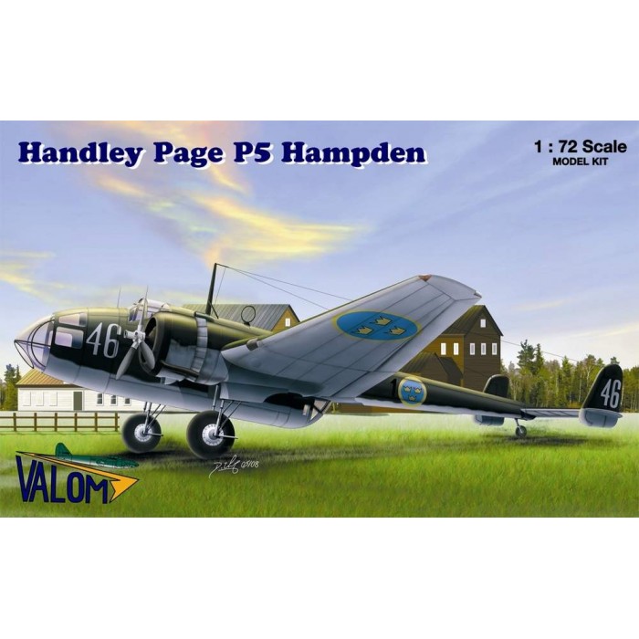 Handley Page P5 Hampden - 1/72 kit - Hobbyshop.cz