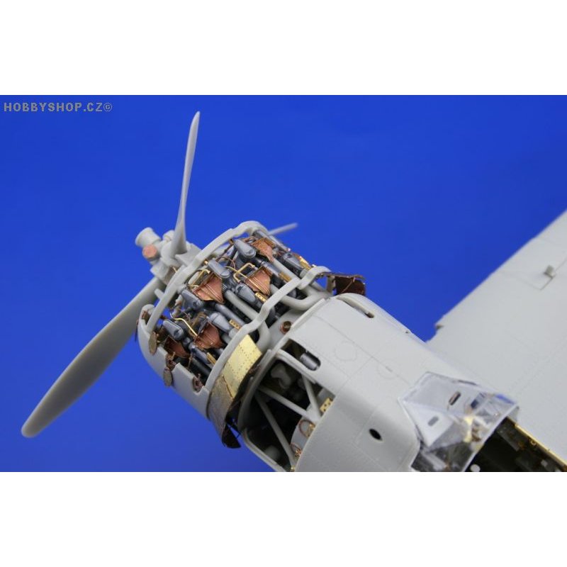 A6M2 Zero type 21 engine - 1/32 lept - Hobbyshop.cz