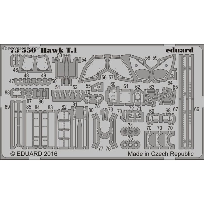 Hawk T.1 - 1/72 PE set - Hobbyshop.cz