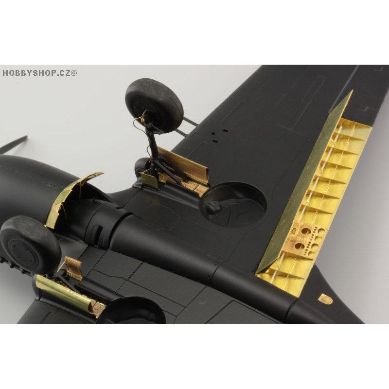 P-40B landing flaps - 1/48 PE set - Hobbyshop.cz