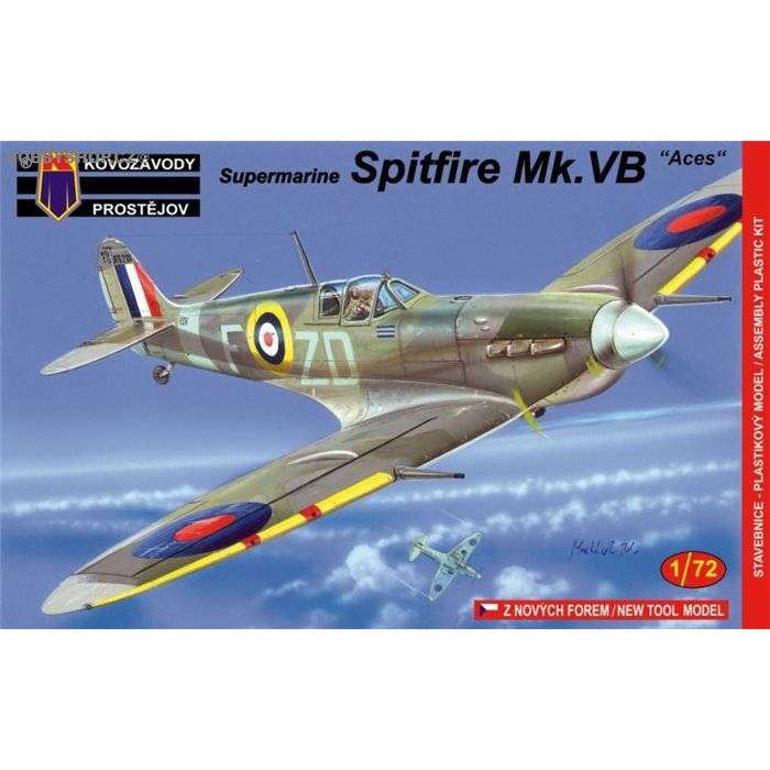 Supermarine Spitfire Mk.Vb 'Aces' - 1/72 kit - Hobbyshop.cz