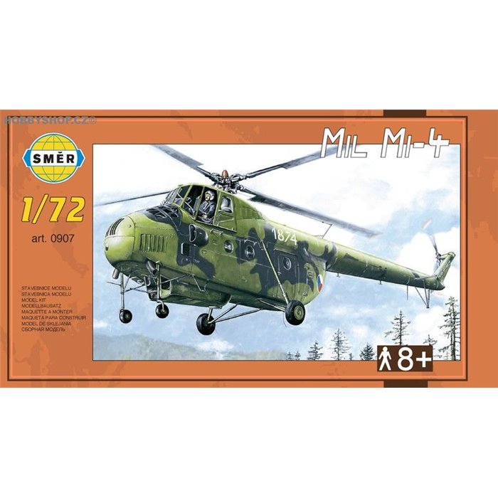Mil Mi-4 - 1/72 kit - Hobbyshop.cz