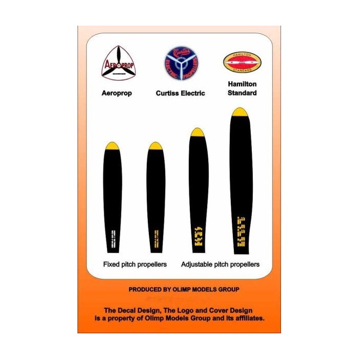 US Propeller Stencils - 1/72 decal - Hobbyshop.cz
