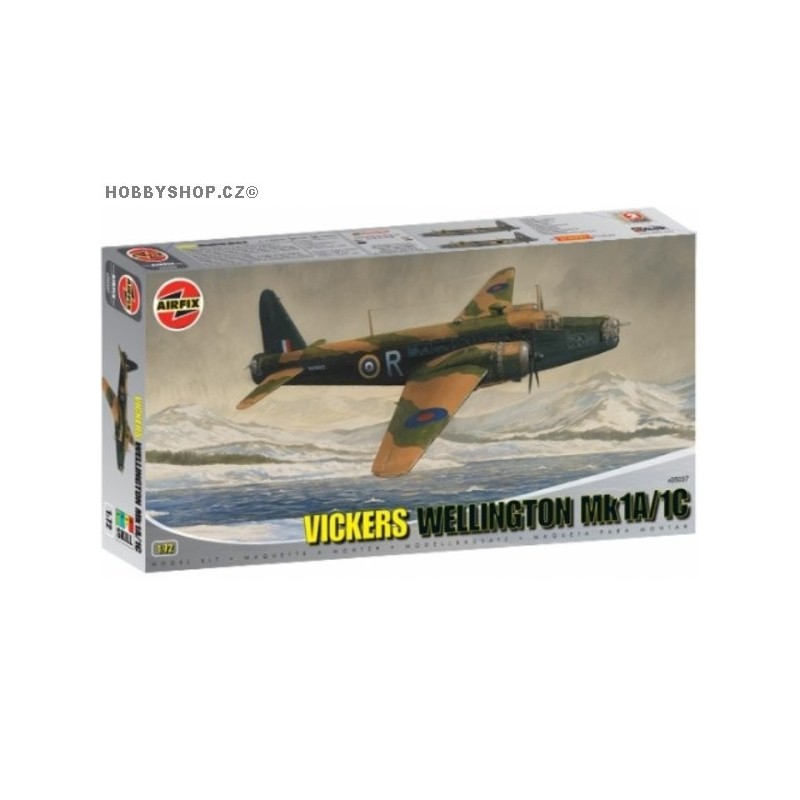 Vickers Wellington Mk.Ic / Mk.III - 1/72 kit - Hobbyshop.cz