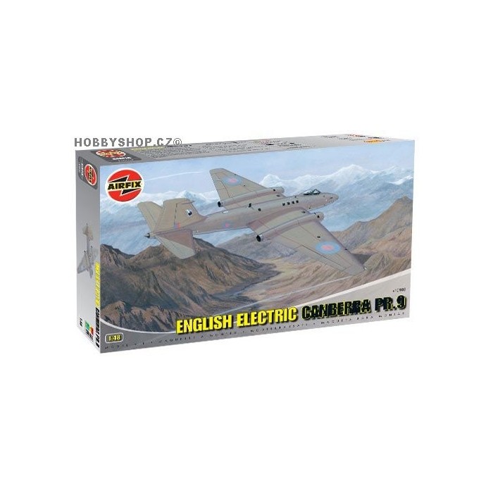 E.E. Canberra PR9 - 1/48 kit - Hobbyshop.cz