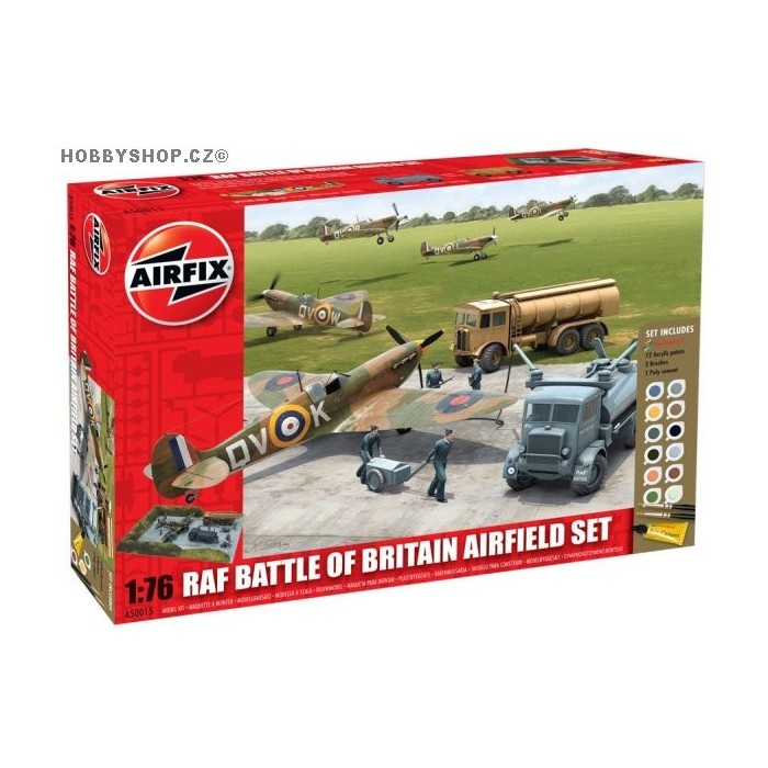 RAF Battle of Britain Airfield Set - 1/76 kit - Hobbyshop.cz