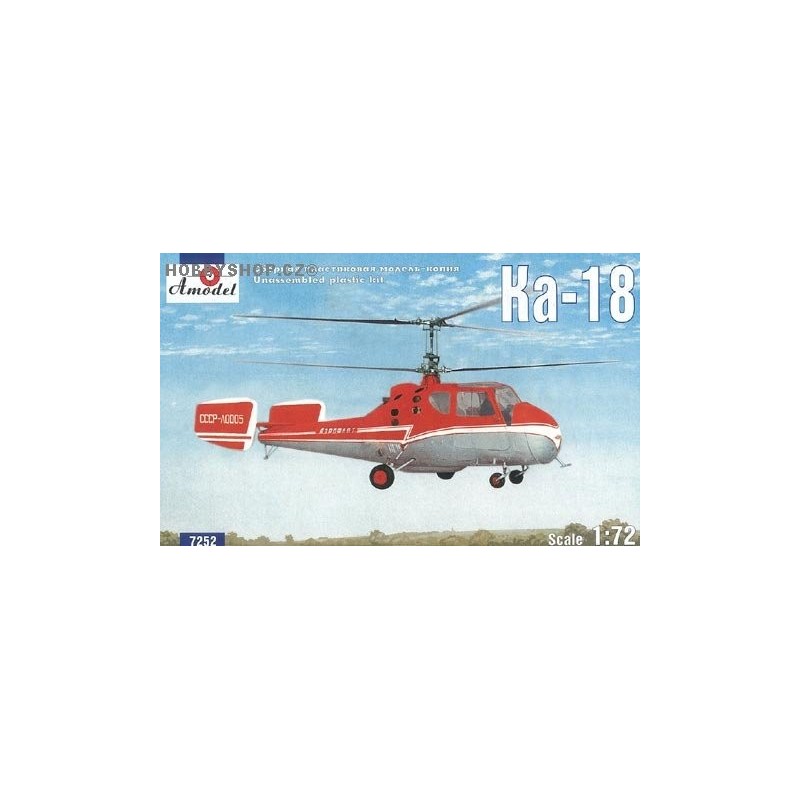 Kamov Ka-18 Civil - 1/72 kit - Hobbyshop.cz