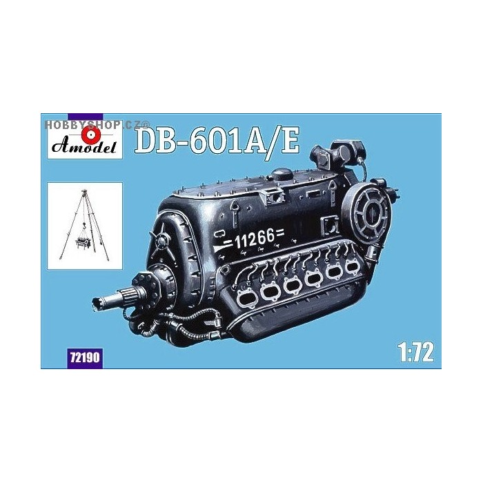 DB-601A/E Engine - 1/72 kit - Hobbyshop.cz