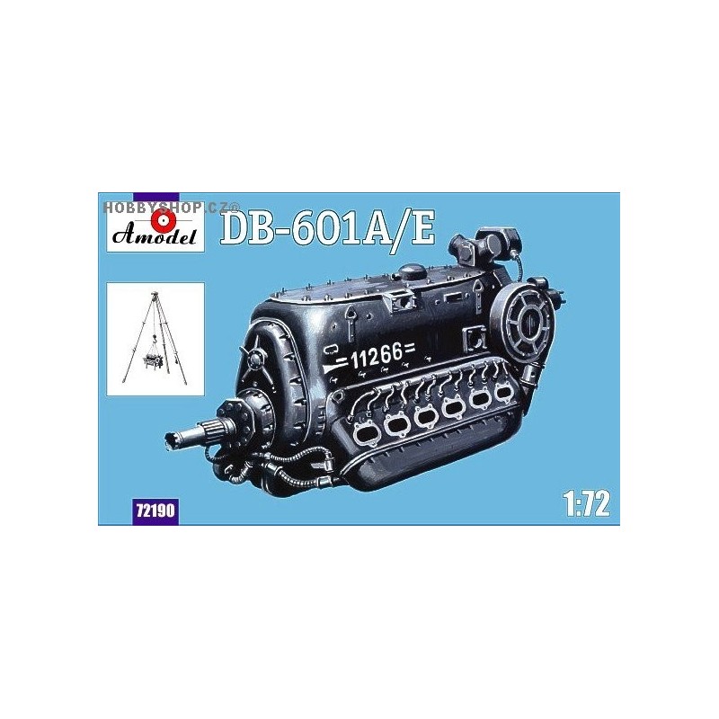 DB-601A/E Engine - 1/72 kit - Hobbyshop.cz