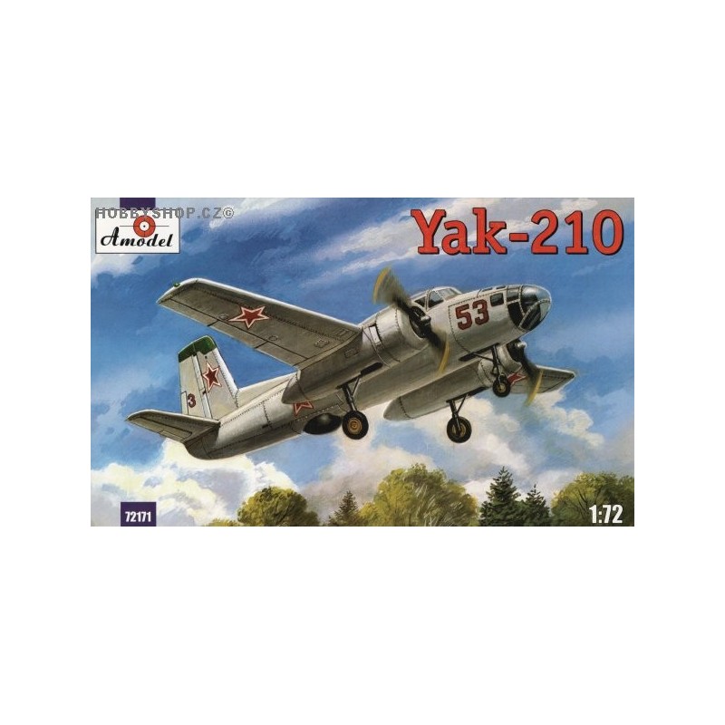 Yakovlev Yak-210 - 1/72 kit - Hobbyshop.cz