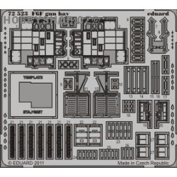F6F gun bay - 1/72 PE set - Hobbyshop.cz