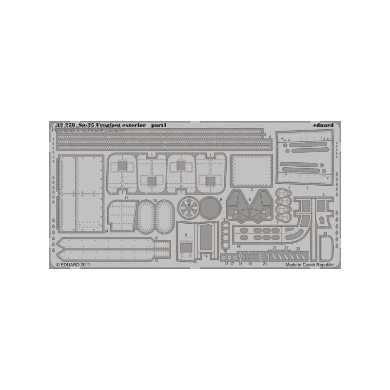 Su-25 Frogfoot exterior - 1/32 lept - Hobbyshop.cz