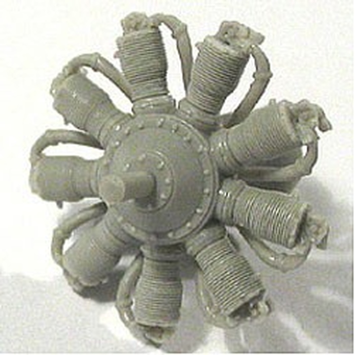 Le Rhone 110-120hp Oberursel Urll Engine - 1/32 set - Hobbyshop.cz