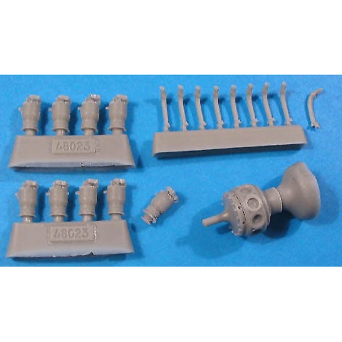 Le Rhone 9C 80hp Engine - 1/48 set - Hobbyshop.cz