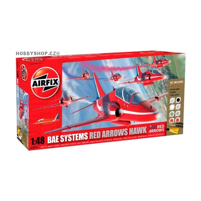 Red Arrow Hawk Gift Set - 1/48 kit - Hobbyshop.cz