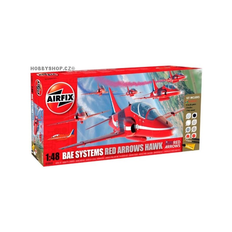 Red Arrow Hawk Gift Set - 1/48 kit - Hobbyshop.cz